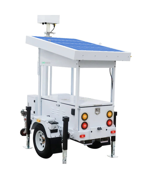 (GO Trailer S7P870B800) 20ft electric steel mast, square telescopic ty ...