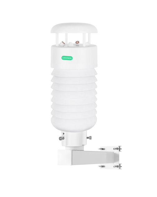 RS485 Modbus 8-in-1 Environment Monitor with Sensors of Ultrasonic Win ...