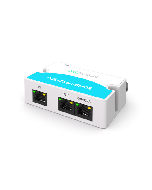 LINOVISION Mini Passive 2 Port POE Extender POE Repeater Cascade ...
