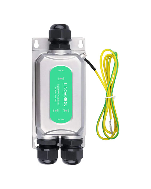 BT90W Outdoor PoE Extender, Gigabit PoE Repeater with Two PoE Outputs ...